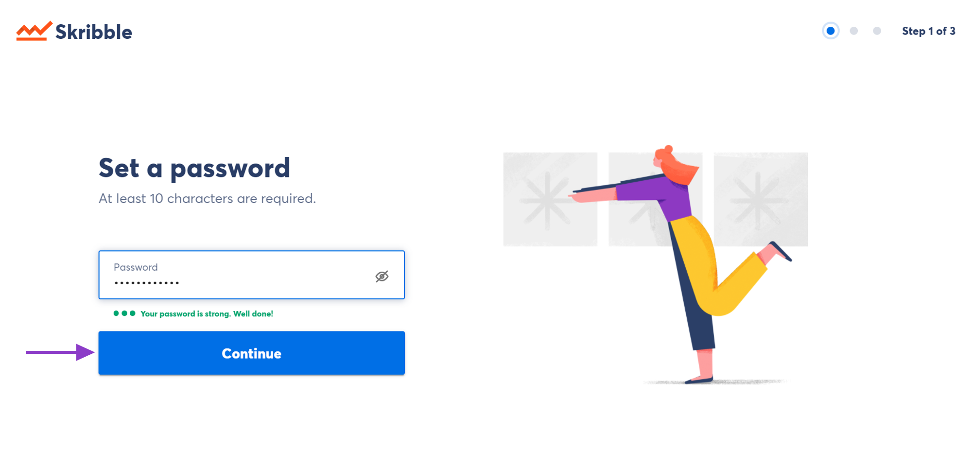 Creating a Skribble account